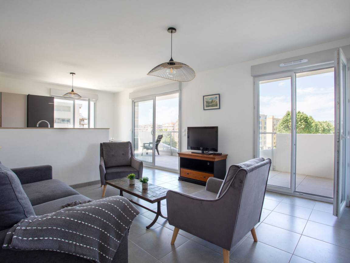 62 M² Apartamento ∙ 2 Habitaciones ∙ 4 Huéspedes - Cagnes-sur-Mer