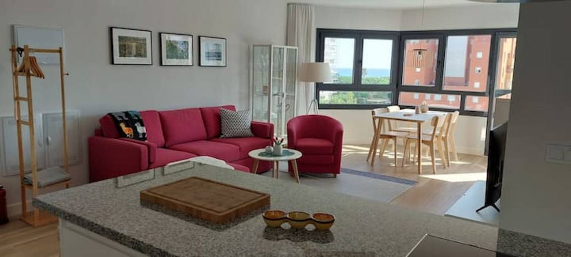 74 M² Apartamento ∙ 2 Habitaciones ∙ 6 Huéspedes - Torre del Mar
