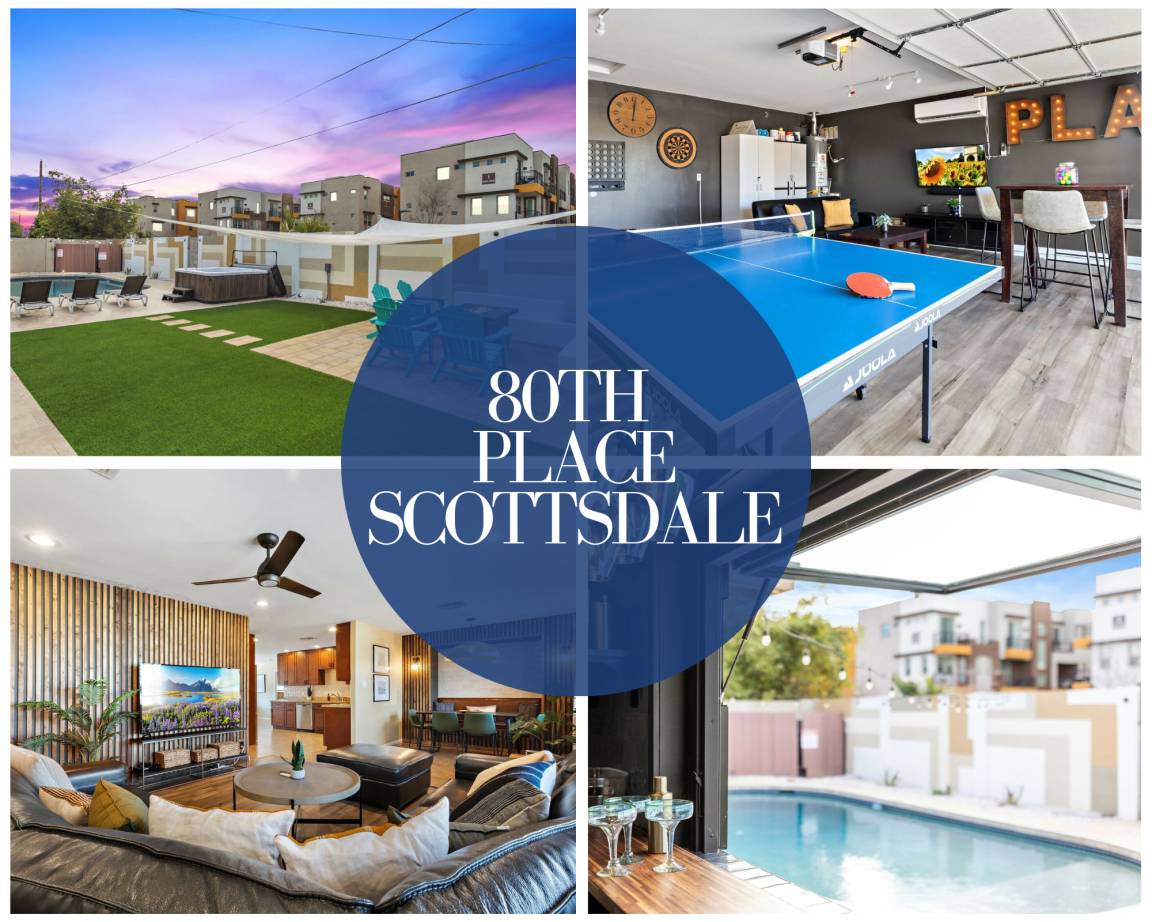 196 M² House ∙ 4 Bedrooms ∙ 14 Guests - Scottsdale, AZ