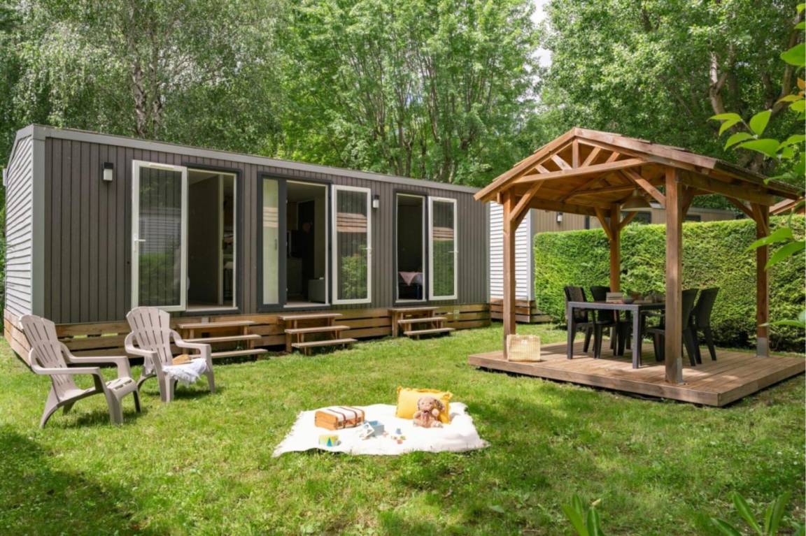 33 M² Camping-unterkunft ∙ 2 Schlafzimmer ∙ 4 Gäste - Millau