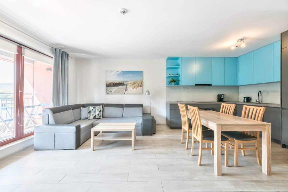 48 M² Apartment ∙ 1 Bedroom ∙ 4 Guests - Gdańsk