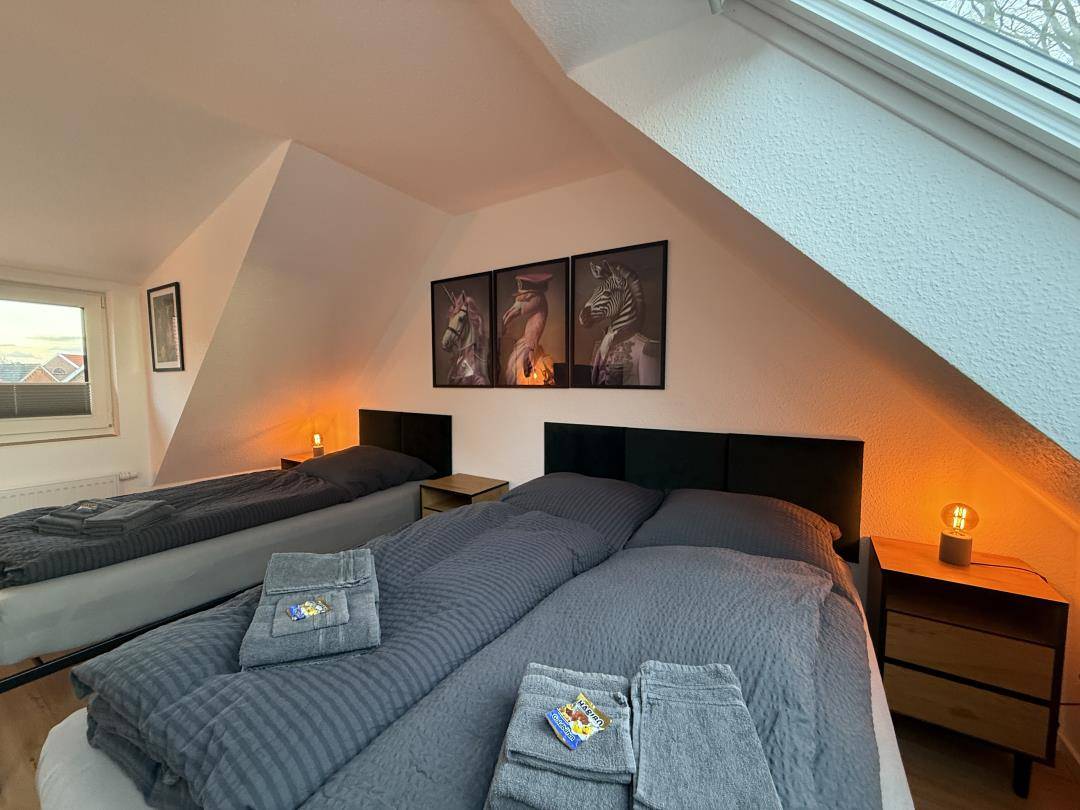 37 M² Ferienwohnung ∙ 1 Schlafzimmer ∙ 2 Gäste - Hinte