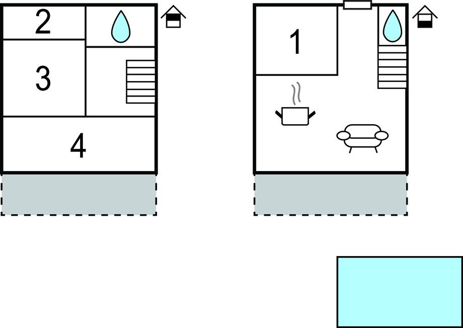 110 M² Maisonette-wohnung ∙ 4 Schlafzimmer ∙ 7 Gäste - Lovran