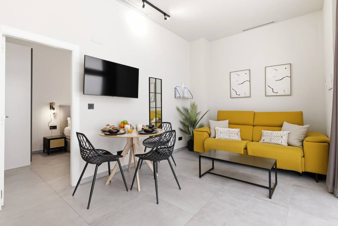 40 M² Apartamento ∙ 1 Quarto ∙ 4 Hóspedes - Alboraya