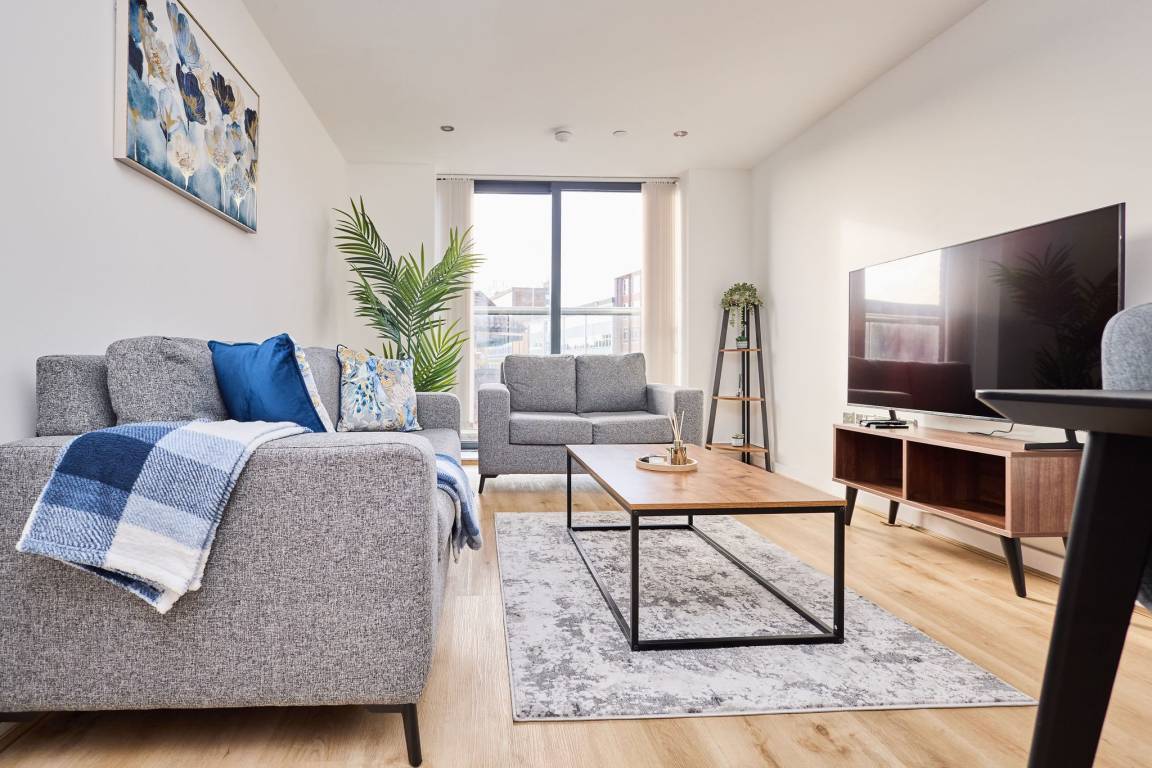 65 M² Apartment ∙ 2 Bedrooms ∙ 4 Guests - Perry Barr - Birmingham 