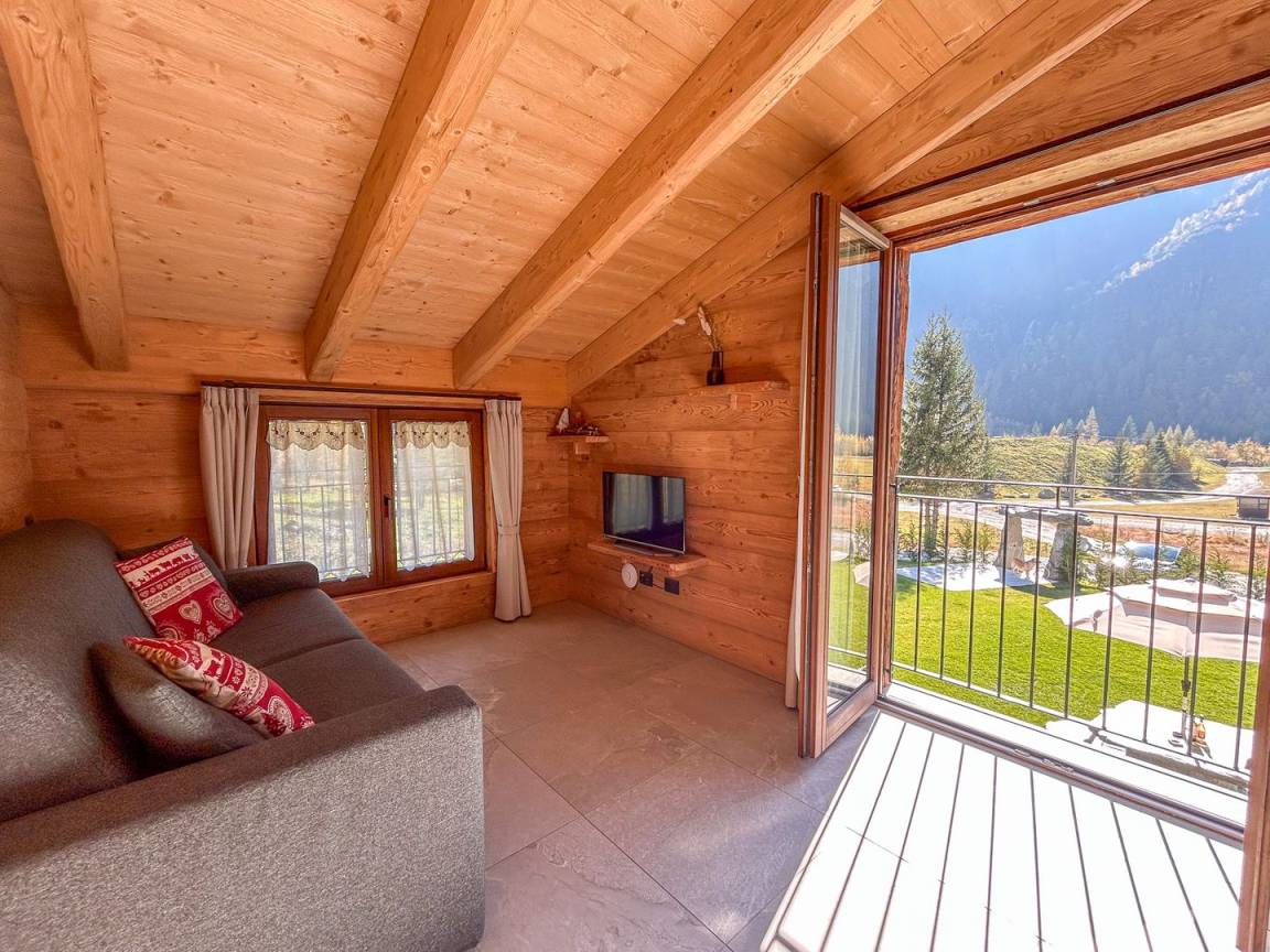 40 M² Appartamento Vacanza ∙ 1 Camera Da Letto ∙ 6 Ospiti - Chiesa in Valmalenco