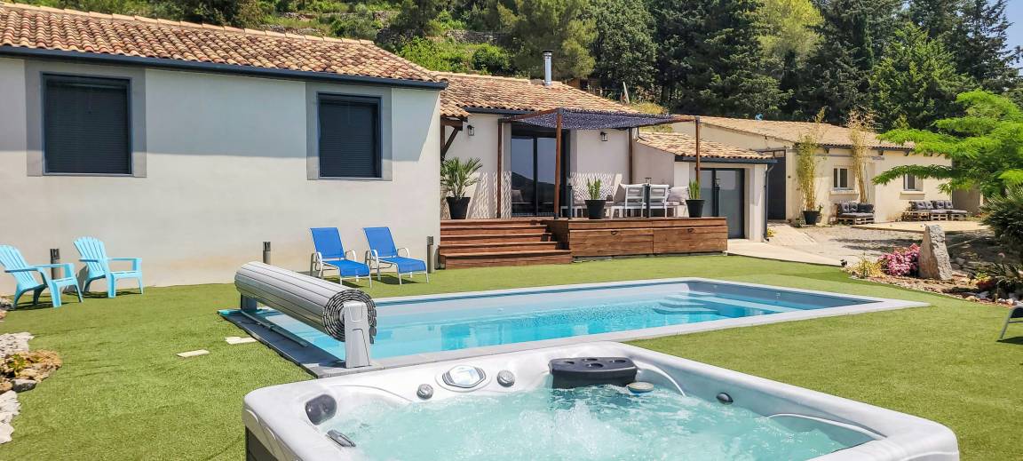 110 M² House ∙ 4 Bedrooms ∙ 8 Guests - Lac du Salagou