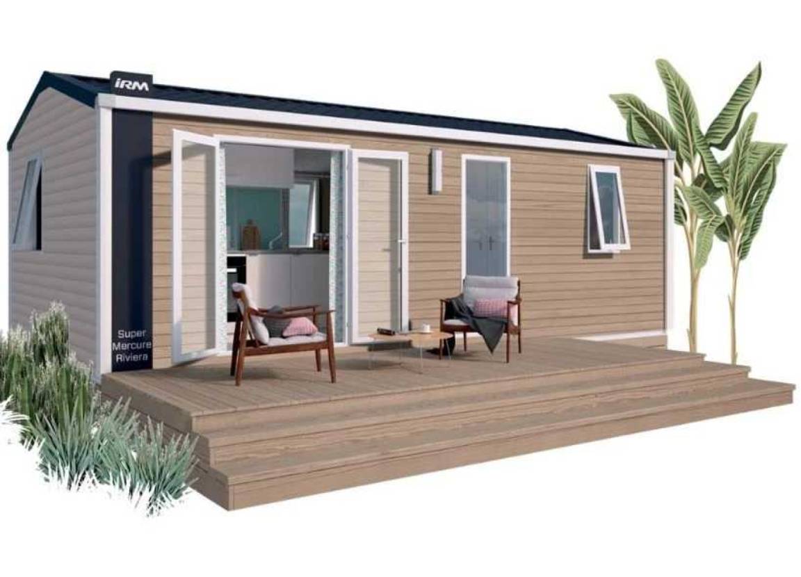 30 M² Camping ∙ 2 Habitaciones ∙ 7 Huéspedes - Les Sables-d'Olonne