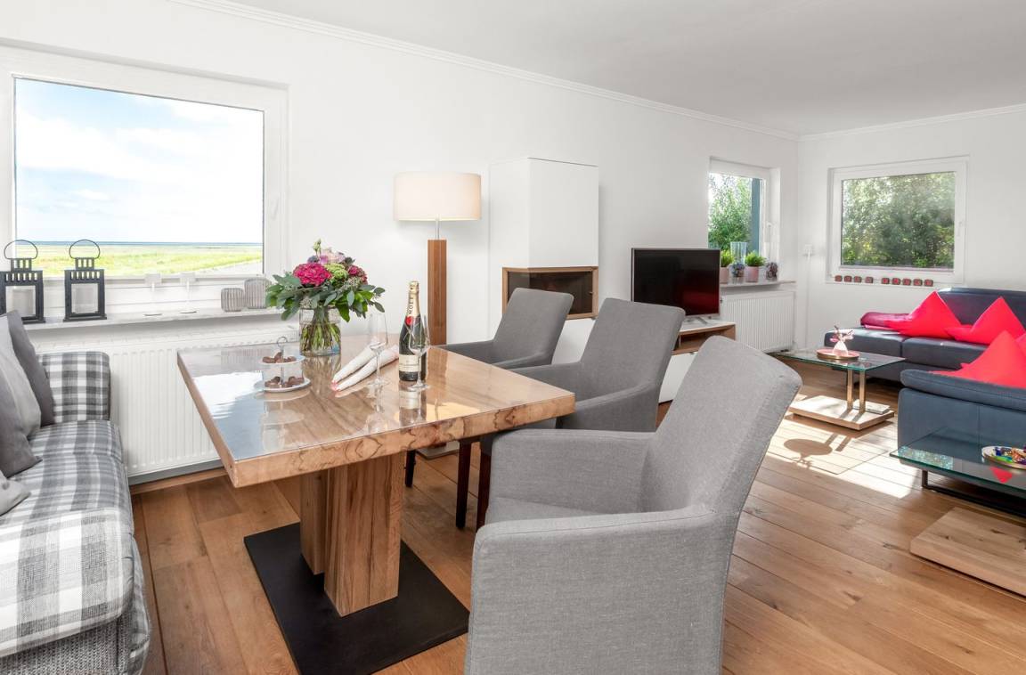 120 M² Ferienhaus ∙ 3 Schlafzimmer ∙ 6 Gäste - Juist