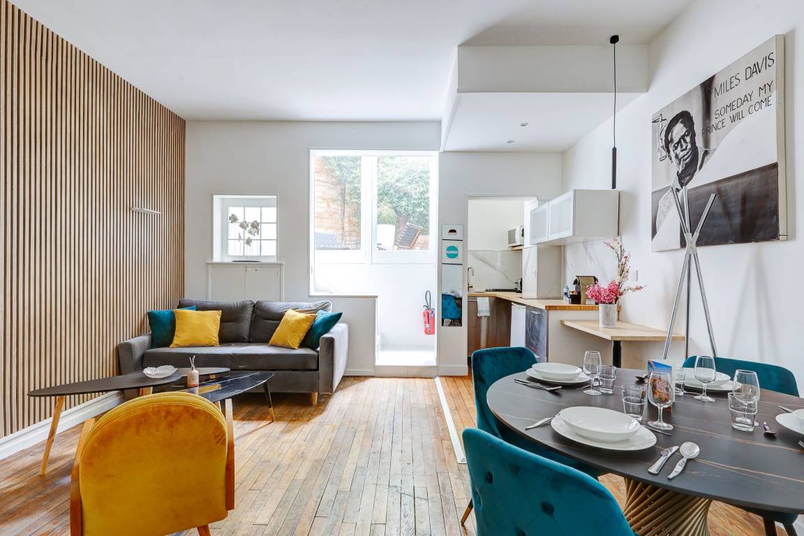 Appartement ∙ 1 Chambre ∙ 4 Personnes - Levallois-Perret