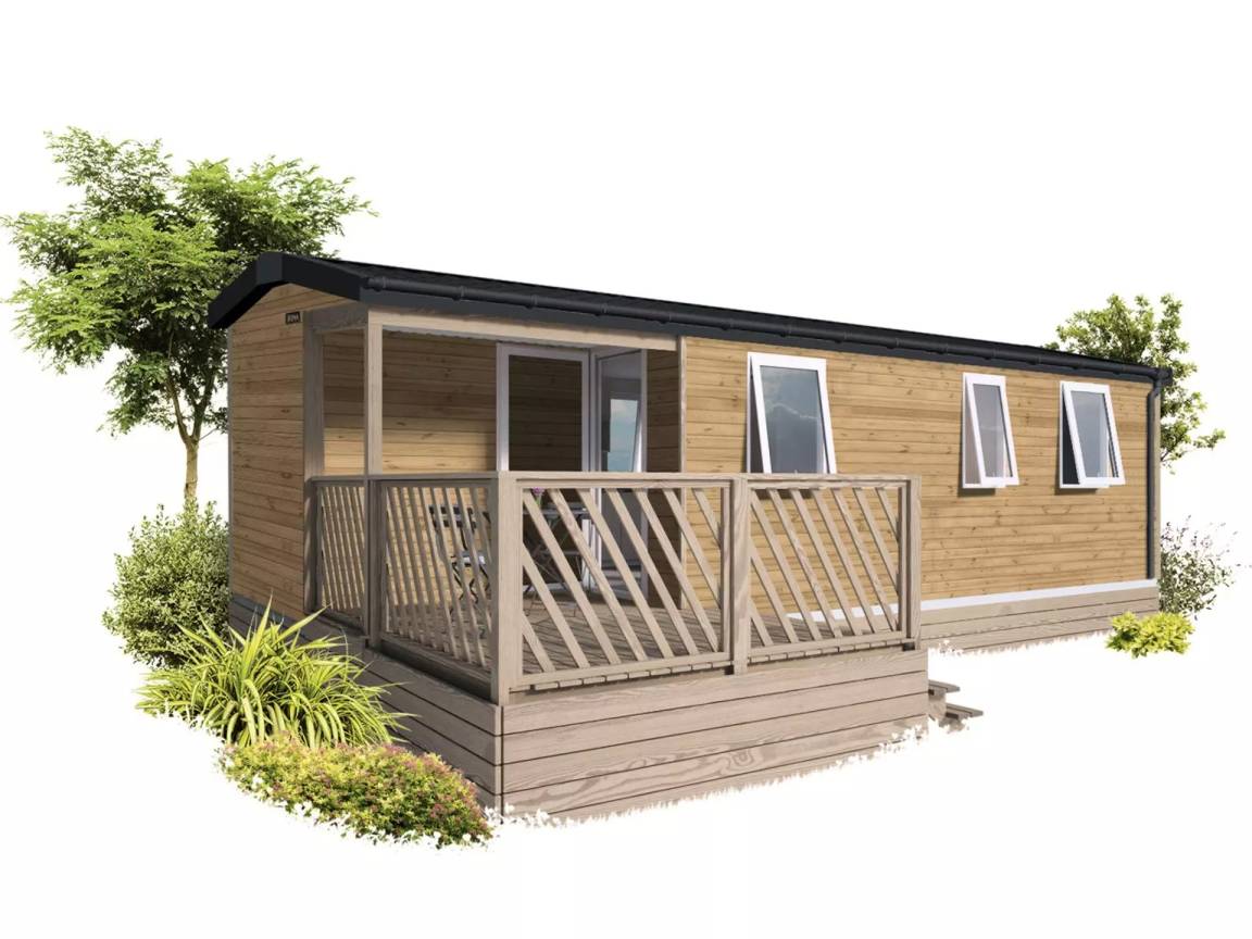 28 M² Mobil-home ∙ 3 Chambres ∙ 6 Personnes - Moutiers