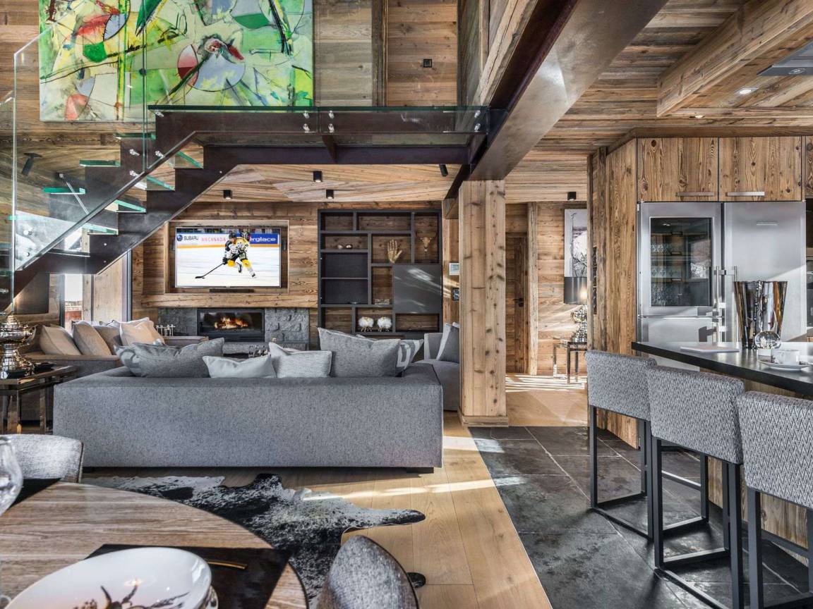 325 M² Chalet ∙ 6 Schlafzimmer ∙ 12 Gäste - Megève