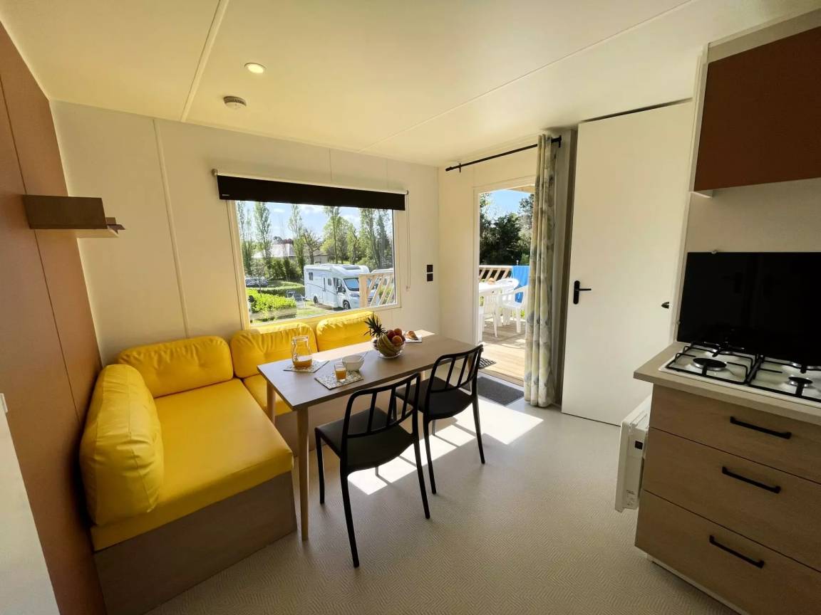 28 M² Mobil-home ∙ 2 Chambres ∙ 4 Personnes - Erquy