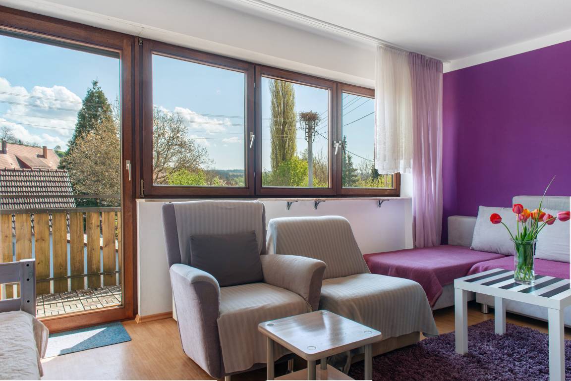 50 M² Ferienwohnung ∙ 1 Schlafzimmer ∙ 5 Gäste - Eigeltingen