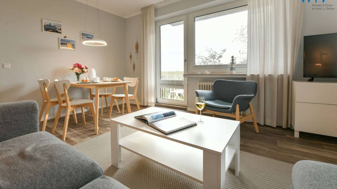 46 M² Ferienwohnung ∙ 1 Schlafzimmer ∙ 4 Gäste - Juist