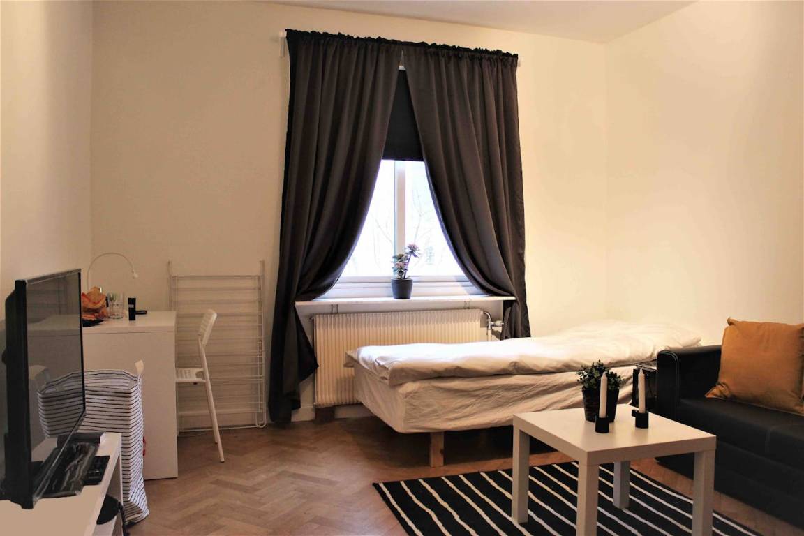 15 M² Privatrum ∙ 1 Sovrum ∙ 5 Gäster - Göteborg