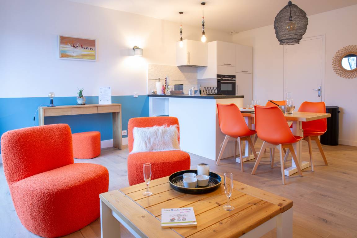 38 M² Appartement ∙ 1 Chambre ∙ 2 Personnes - Fouesnant