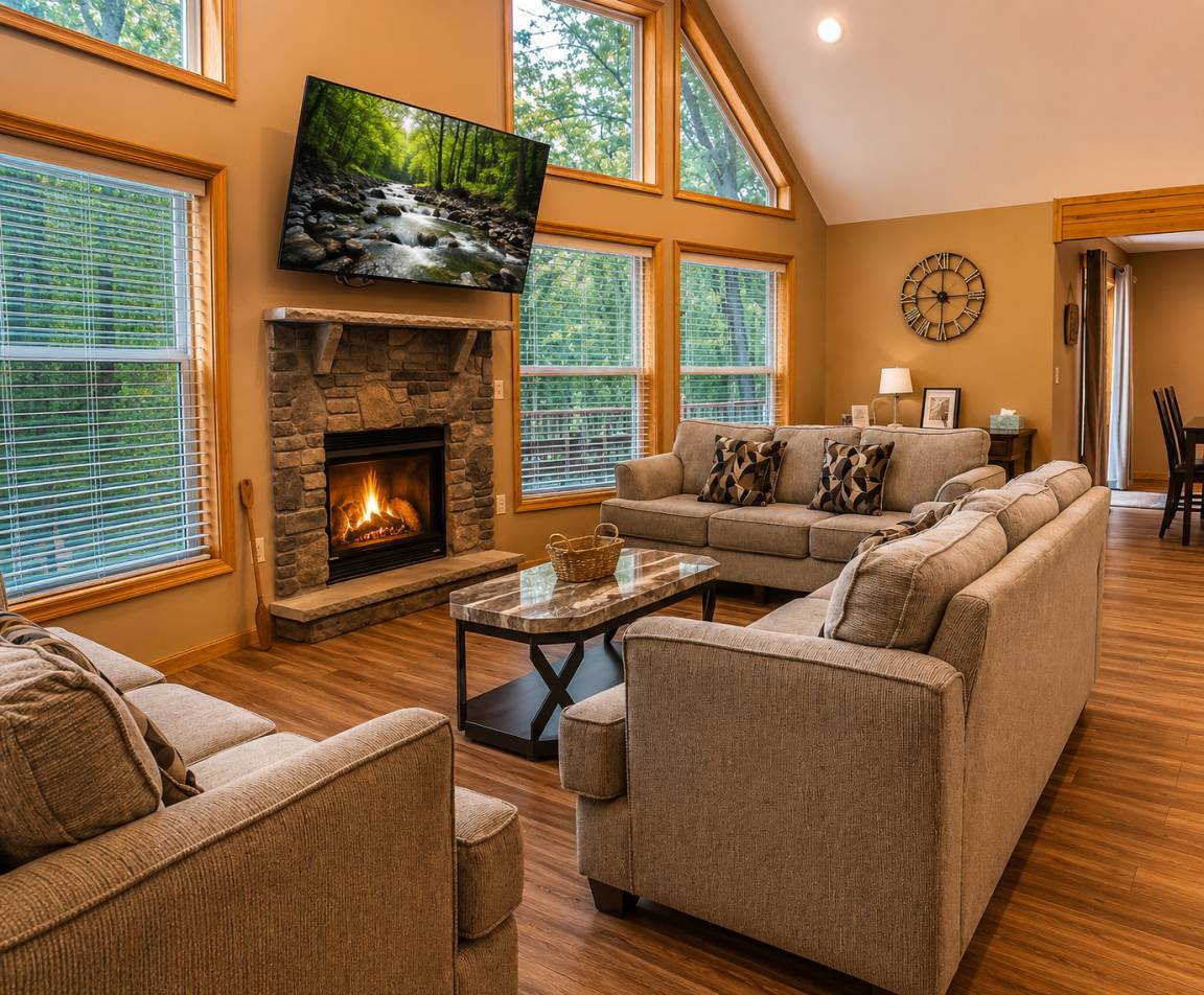 511 M² House ∙ 8 Bedrooms ∙ 22 Guests - Pocono Lake