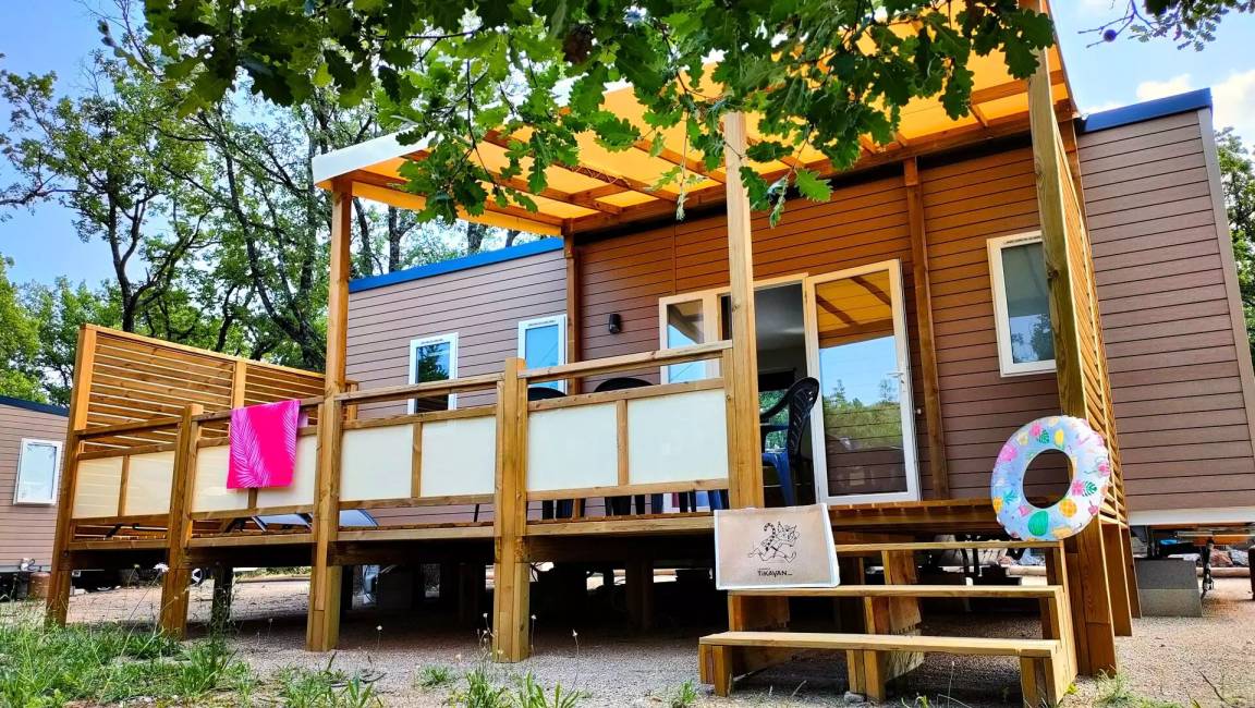 34 M² Mobil-home ∙ 3 Chambres ∙ 8 Personnes - Les Salles-sur-Verdon
