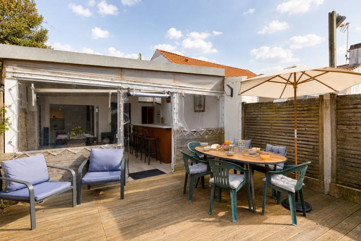 102 M² Maison De Vacances ∙ 3 Chambres ∙ 8 Personnes - Barbâtre