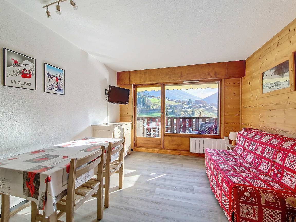21 M² Studio ∙ 1 Chambre ∙ 4 Personnes - La Clusaz