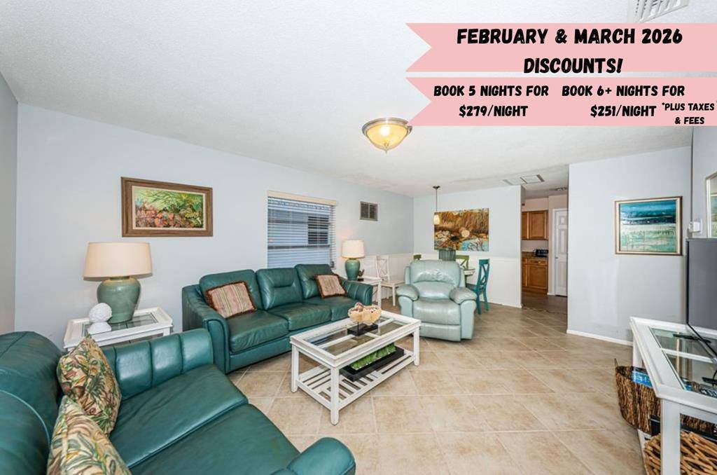 94 M² Villa ∙ 2 Bedrooms ∙ 6 Guests - Siesta Key, FL