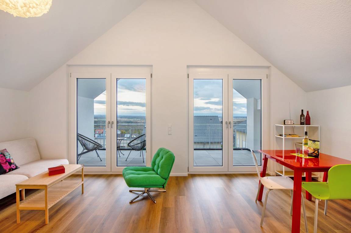 65 M² Ferienwohnung ∙ 1 Schlafzimmer ∙ 2 Gäste - Bad Bellingen