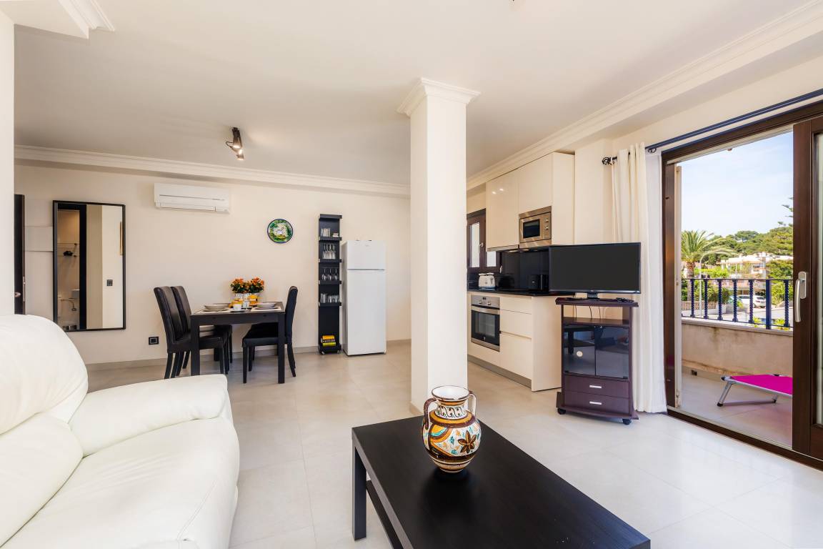45 M² Ferienwohnung ∙ 1 Schlafzimmer ∙ 2 Gäste - Cala Rajada