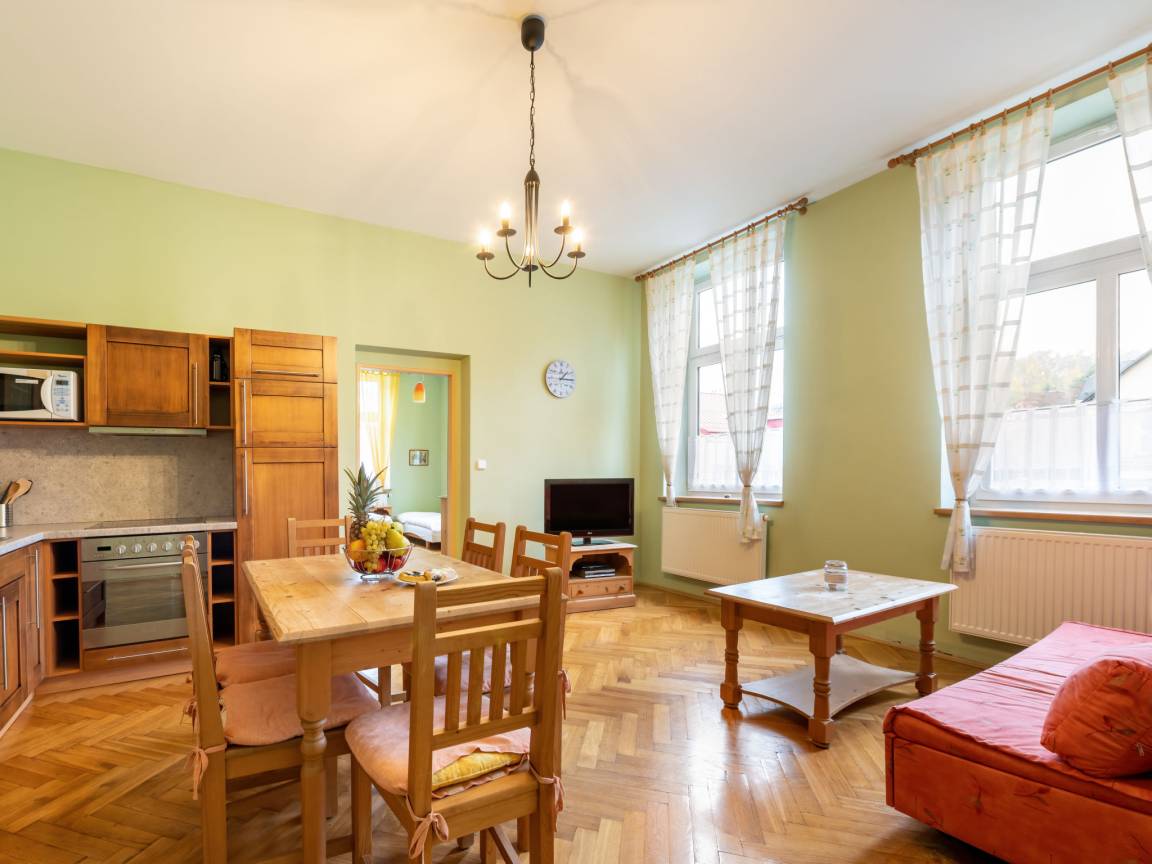 70 M² Appartement ∙ 2 Slaapkamers ∙ 4 Gasten - Harrachov