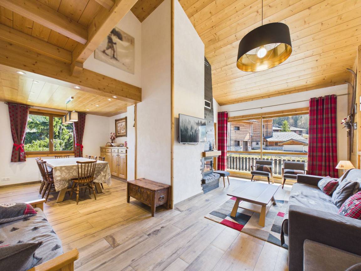 121 M² Appartement ∙ 4 Chambres ∙ 12 Personnes - Les Gets