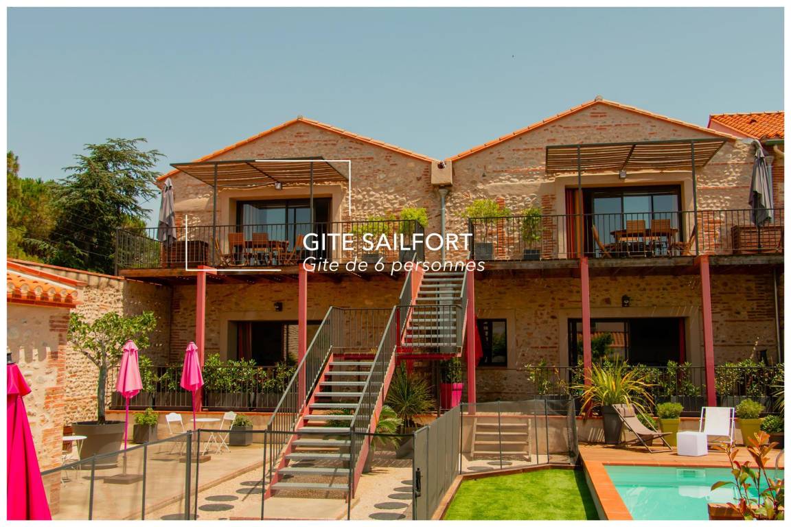 72 M² Gîte ∙ 3 Habitaciones ∙ 6 Huéspedes - Argelès-sur-Mer