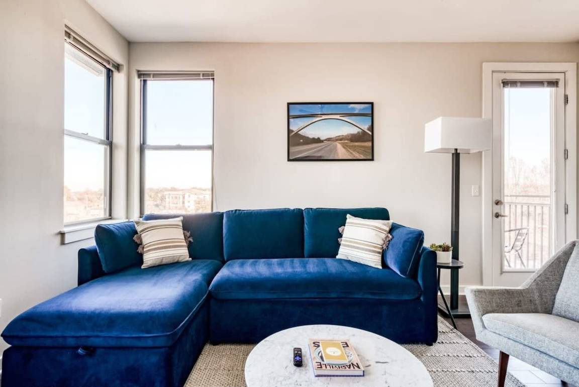 Apartment ∙ 2 Bedrooms ∙ 6 Guests - Vanderbilt University, Nashville