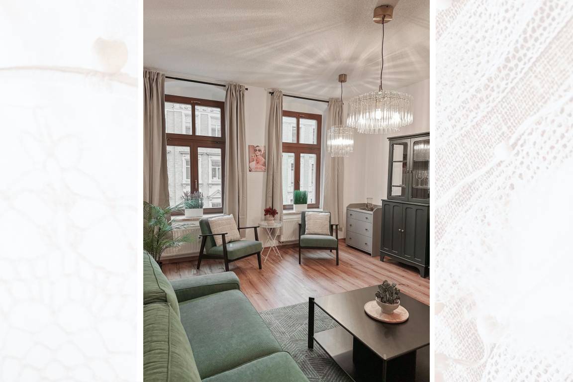 82 M² Apartment ∙ 2 Bedrooms ∙ 4 Guests - Chemnitz