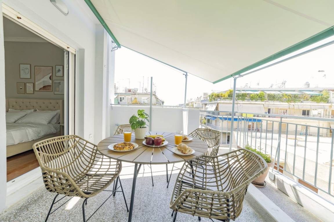 50 M² Apartamento ∙ 1 Habitación ∙ 4 Huéspedes - Atenas