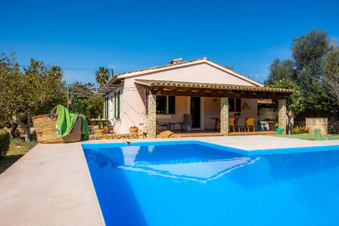 128 M² Casa De Campo ∙ 3 Habitaciones ∙ 6 Huéspedes - Son Servera