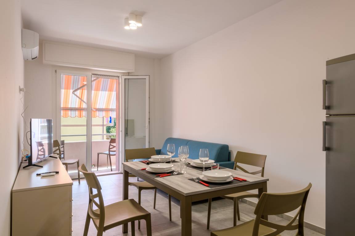 60 M² Appartement ∙ 1 Slaapkamer ∙ 2 Gasten - Fano