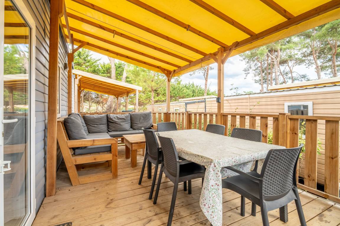 36 M² Mobilheim ∙ 3 Schlafzimmer ∙ 6 Gäste - Vendres