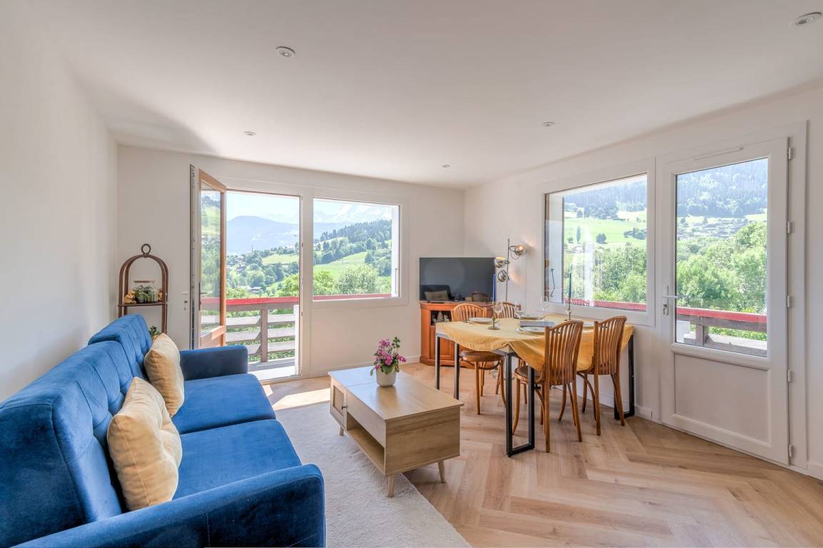 42 M² Appartement ∙ 2 Chambres ∙ 4 Personnes - Combloux
