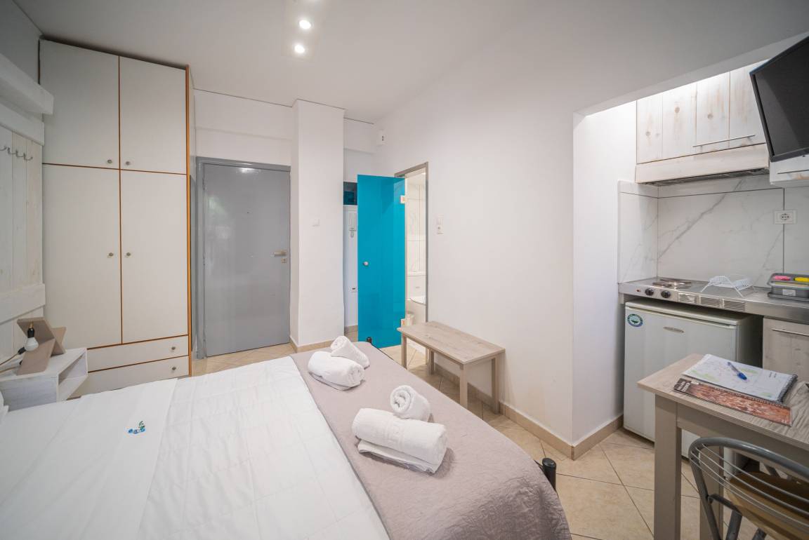 15 M² Apartamento ∙ 1 Quarto ∙ 2 Hóspedes - Iráklio