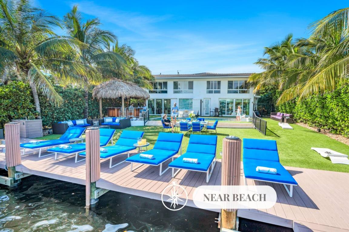 511 M² Casa ∙ 9 Habitaciones ∙ 22 Huéspedes - Fort Lauderdale