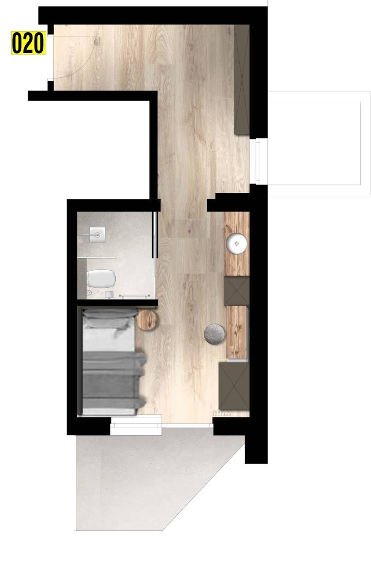 21 M² Hôtel ∙ 1 Chambre ∙ 2 Personnes - Ischgl