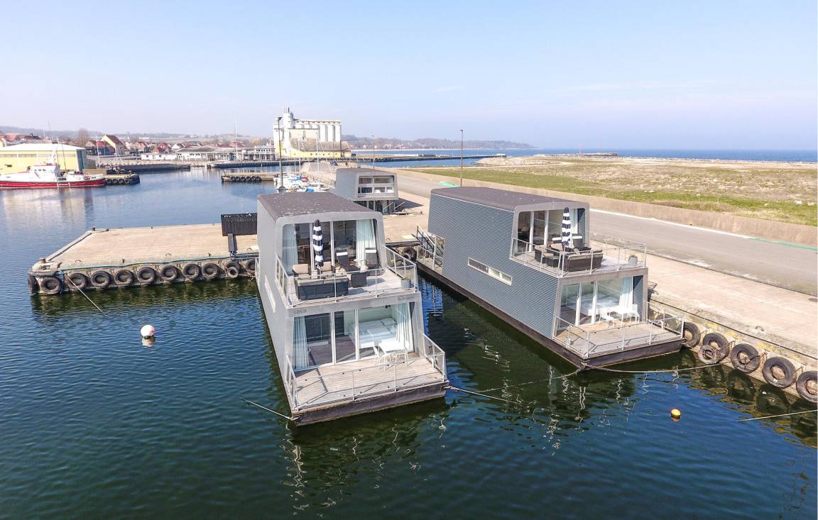 100 M² Hausboot ∙ 3 Schlafzimmer ∙ 6 Gäste - Bornholm
