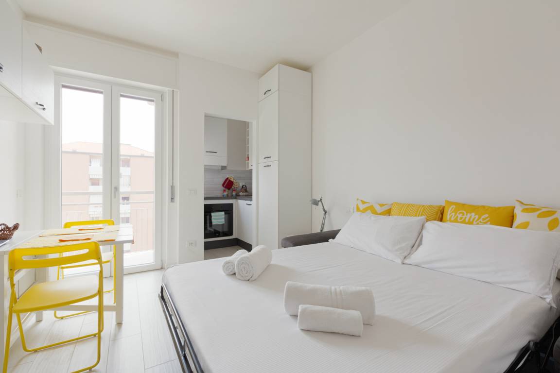 30 M² Apartamento ∙ 1 Quarto ∙ 2 Hóspedes - Milão