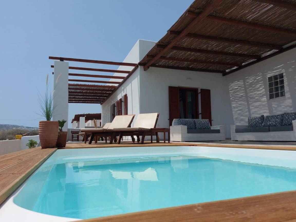 100 M² Casa De Campo ∙ 2 Habitaciones ∙ 4 Huéspedes - Santorini