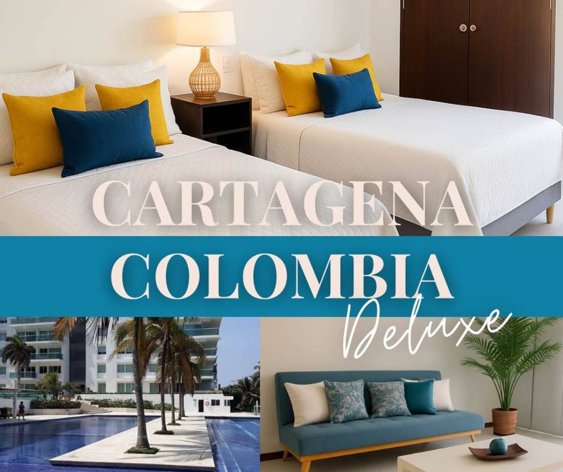 Apartamento ∙ 2 Habitaciones ∙ 6 Huéspedes - Cartagena