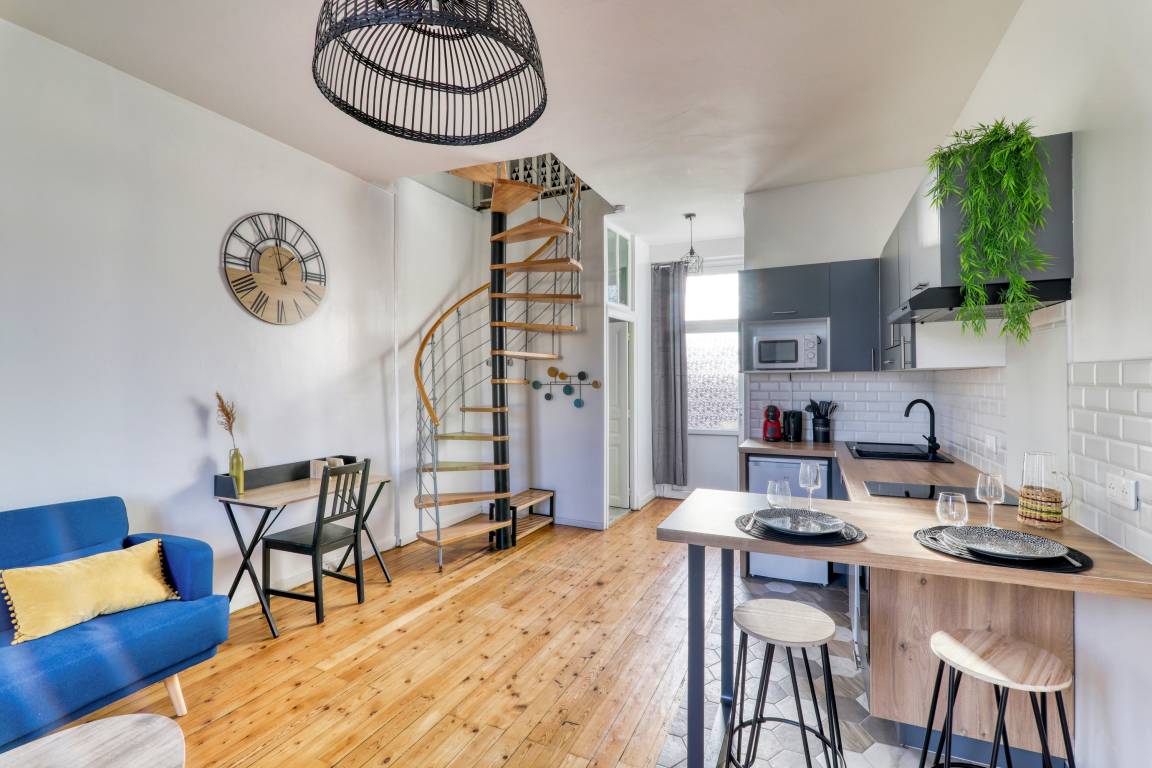 35 M² Appartamento ∙ 1 Camera Da Letto ∙ 3 Ospiti - Montluçon