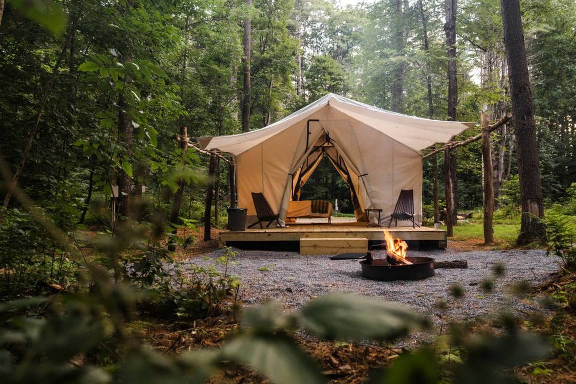Camping ∙ 1 Chambre ∙ 2 Personnes - Adirondacks