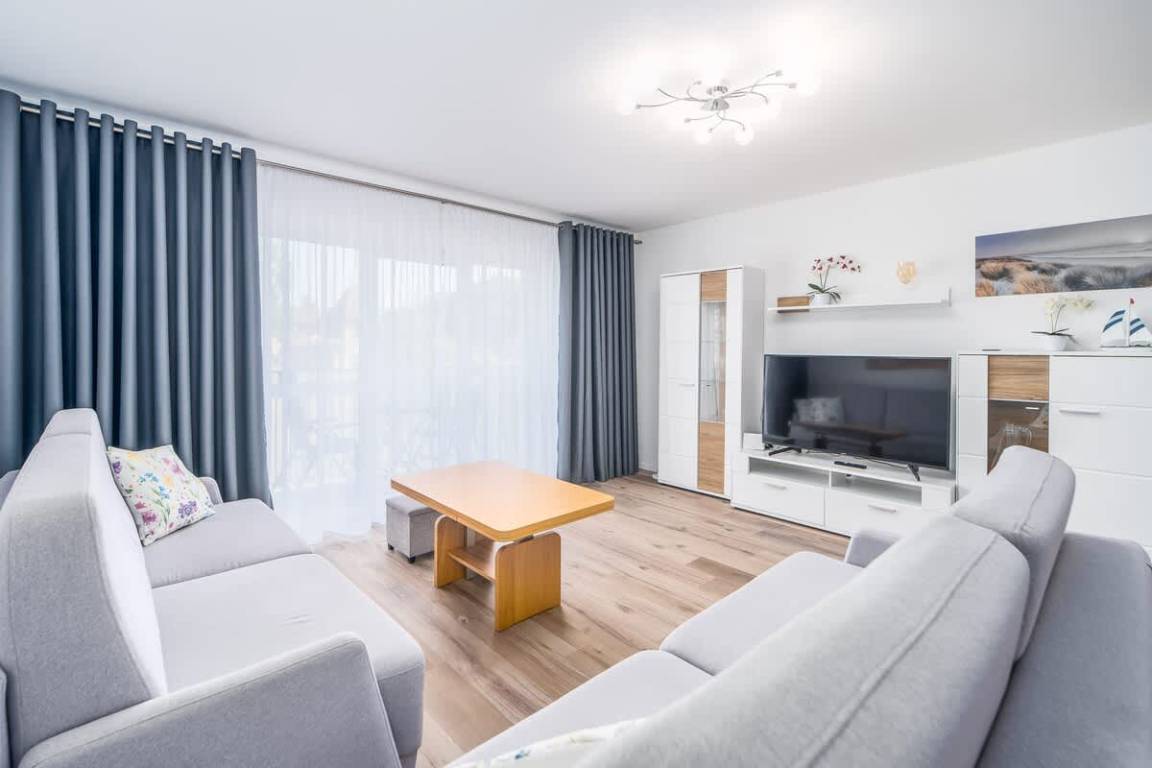 63 M² Apartament ∙ 1 Sypialnia ∙ 6 Gości - Międzyzdroje