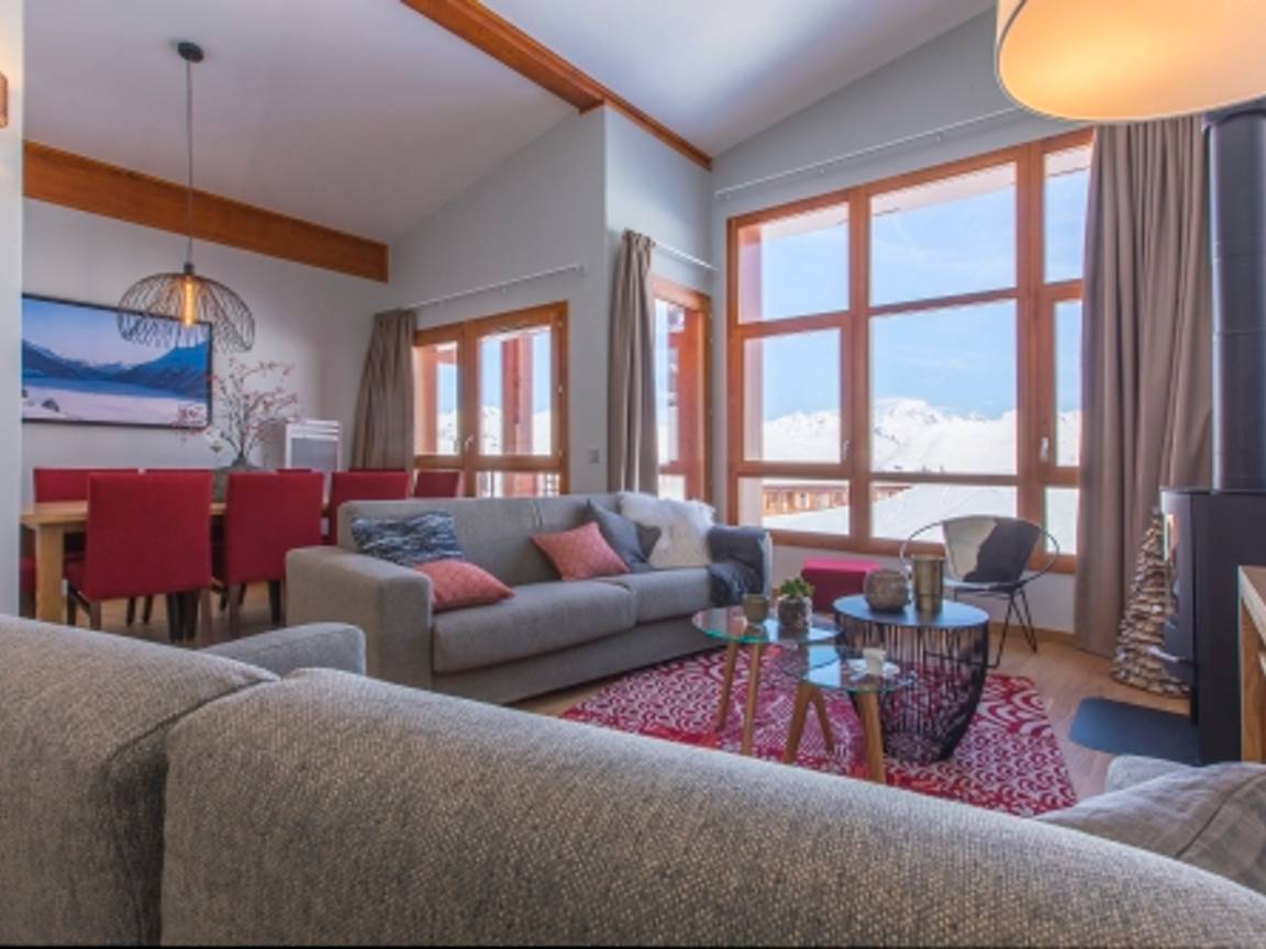 120 M² Appartement ∙ 4 Chambres ∙ 8 Personnes - Arc 1800