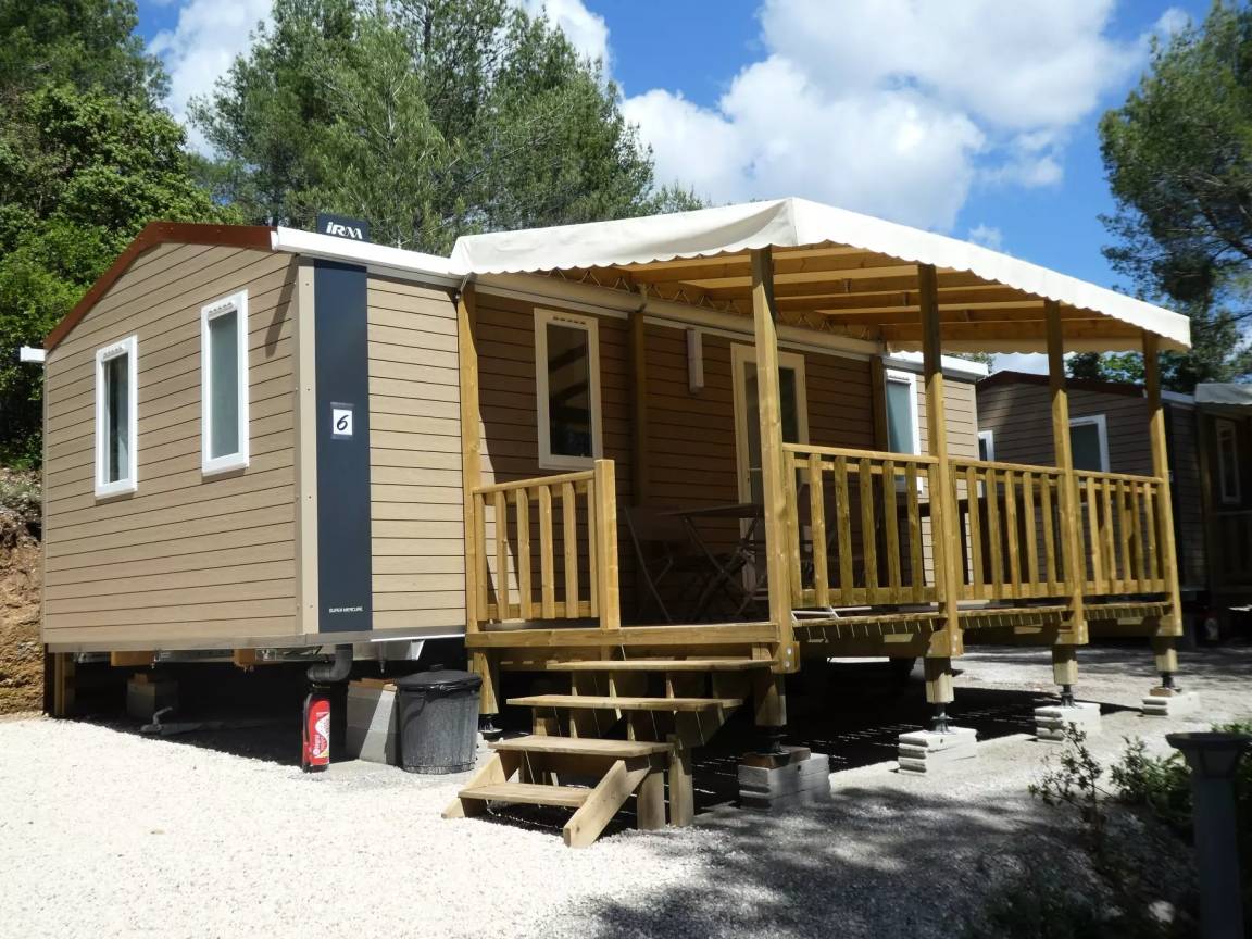 27 M² Mobilheim ∙ 2 Schlafzimmer ∙ 6 Gäste - Fuveau